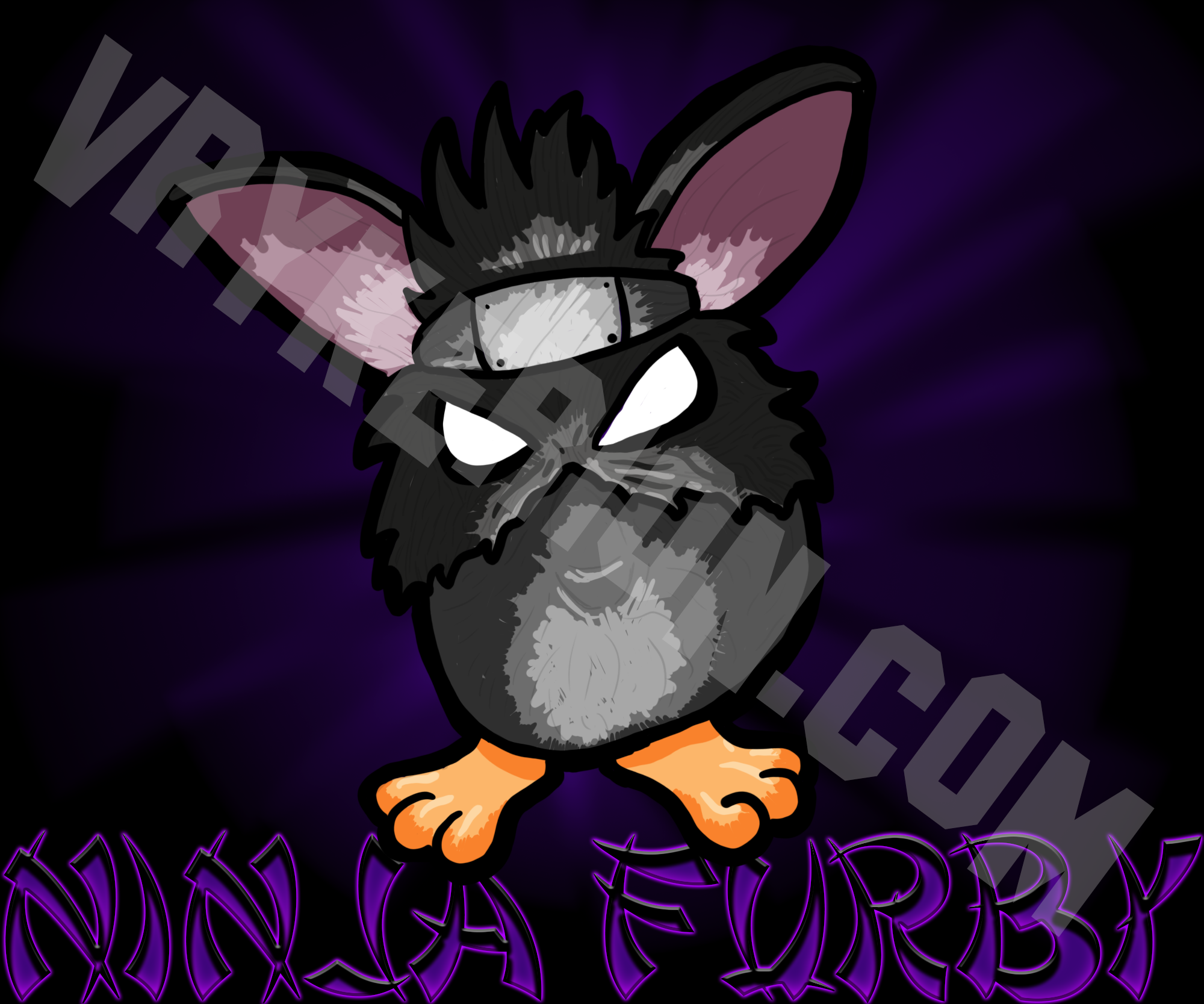 Saturday Sketch: Ninja Furby – Vrykerion
